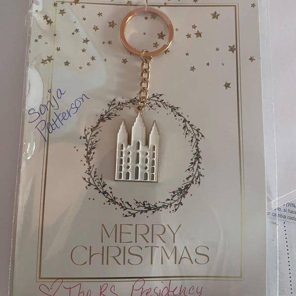 Bulk LDS Temple Enamel Keychain for Relief Society, Young Women, or ...