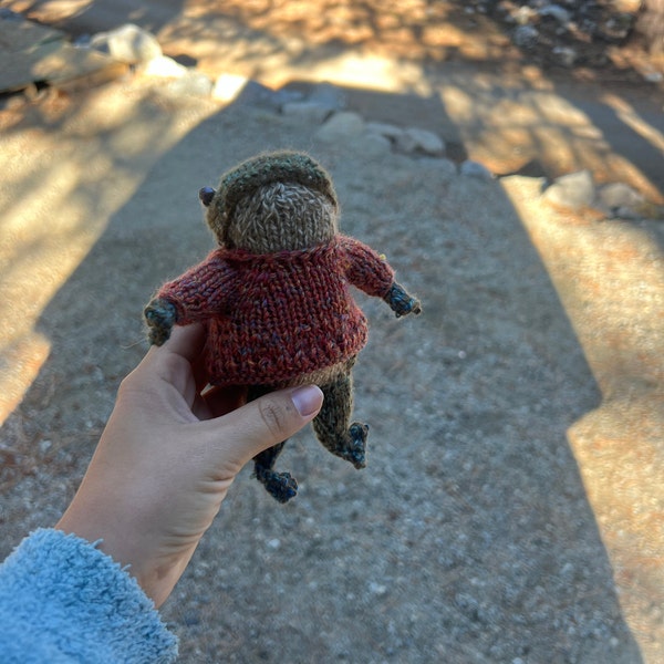 MR. TOAD - Knitting Pattern - Etsy