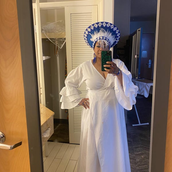 Royalty Umqhele Zulu African Ethnic Hat for Men, African Ethnic Hat ...