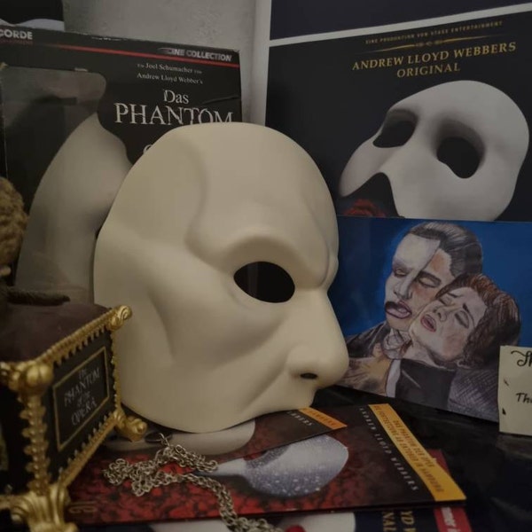 Phantom of the Opera Mask - Etsy
