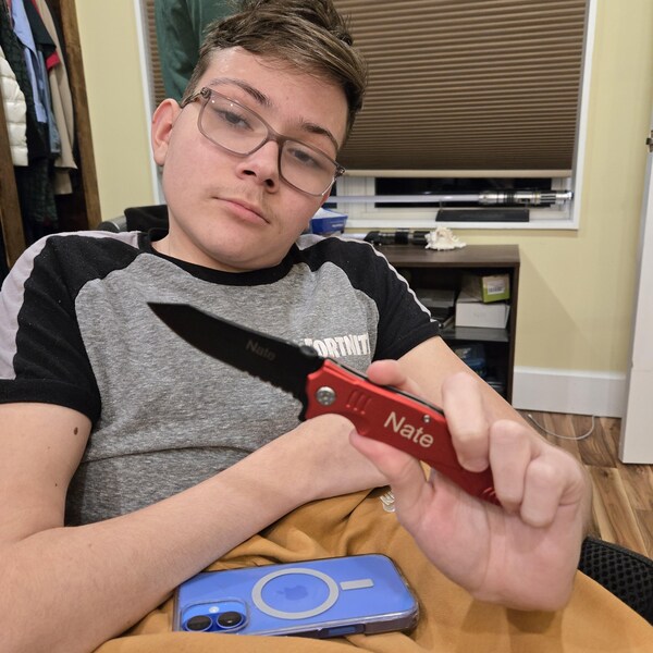 Personalized Leatherette Desk Name Bar in Choice of Color Desk Wedge ...