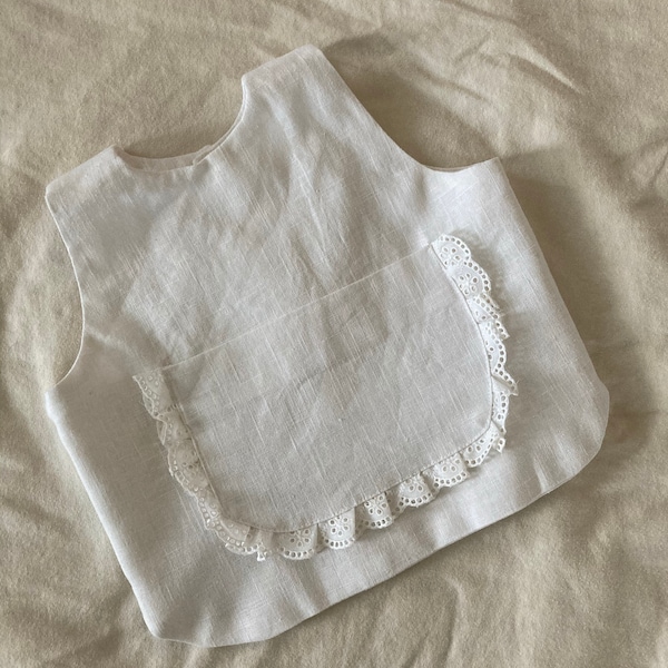 Baby Comfort Linen Set | Baby Vest With a Pocket + Comfort Linen Pants ...