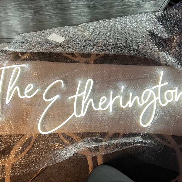 Custom Neon Signs,wedding Neon Lights,wedding Sign Engagement Gifts ...