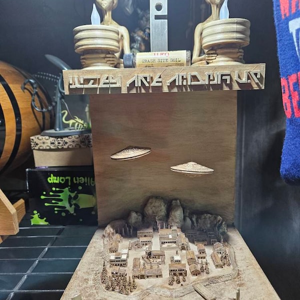 Proxima Galactic Research Ship- Proxima UFO- Led Illuminated, Alien ...