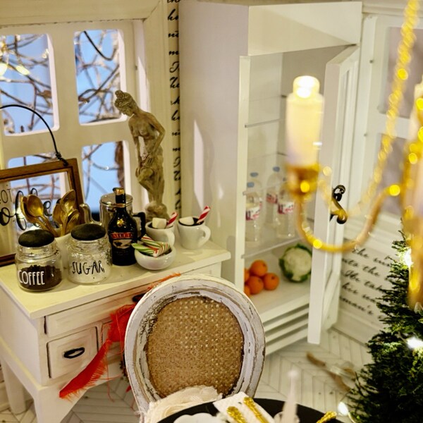 Miniature Halloween Shelf, Haunted Shelf, Shelf Display, Miniature ...