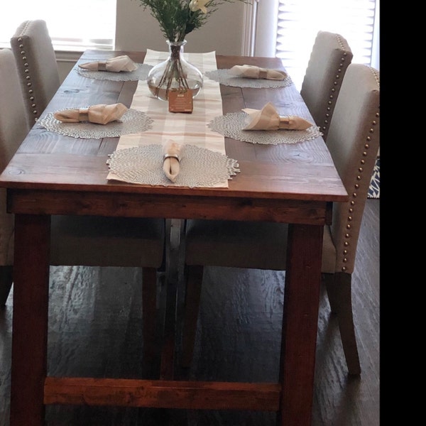 Gray Buffalo Check Napkins Plaid Cloth Set Table Linens Dining Room ...