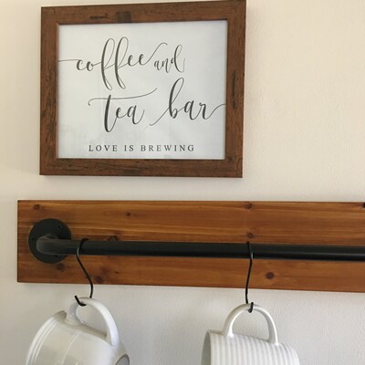 Coffee and Tea Bar Sign.coffee Bar Sign.tea Bar Sign.coffee - Etsy