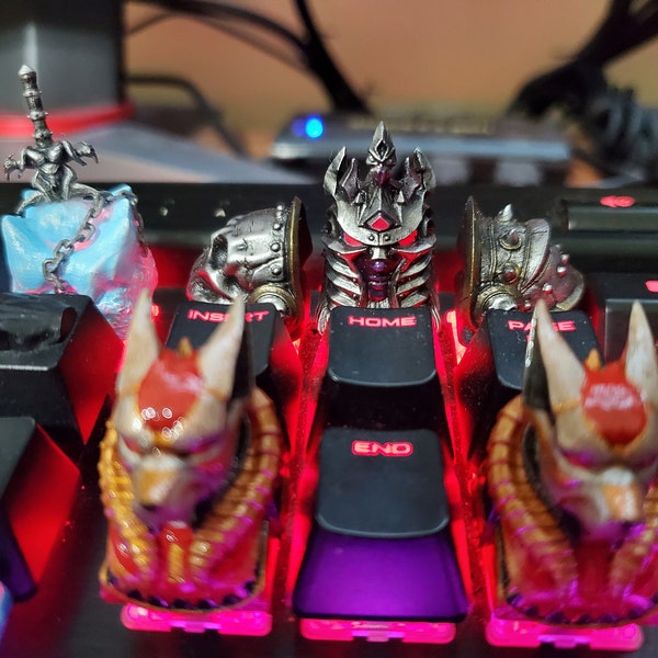 World of Warcraft the Lich King Cherry Mx Keycap Resin Handmade ...