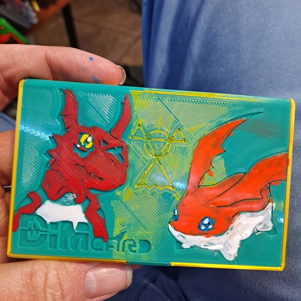 Dim Card Case With Card Tray for Digimon Vital Bracelet | Digivice V ...