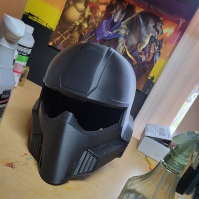Halo Reach Noble 6 MK V B Helmet 3D Printed Raw Helmet - Etsy