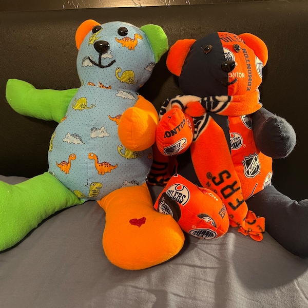 EASY! Chipper Memory Bear Sewing Pattern: 18 Inch Bear With Video ...