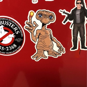 Johnny Five Vinyl Sticker Short Circuit Movie Die Cut Decal | Etsy