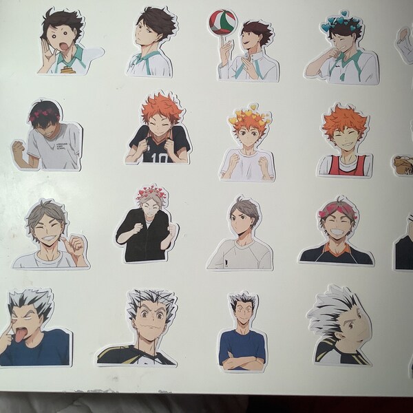 Haikyuu Suga/daichi Stickers - Etsy
