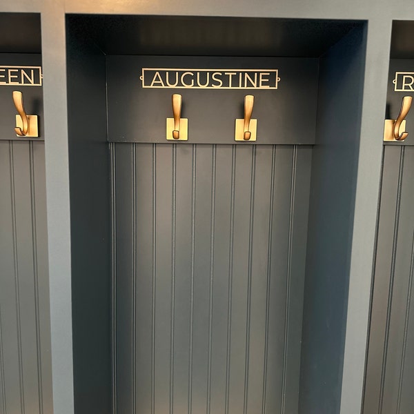 Small Locker Metal Names Entry Decor Name Locker Name Tree Hall Small ...