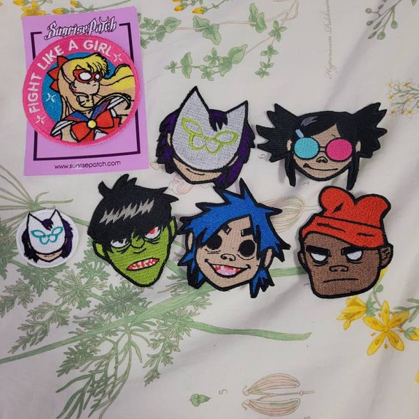 Gorillaz Patch - Etsy