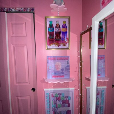 Wavy Shelf Squiggle Shelf Funky Decor Maximalist Pastel Shelves Danish ...