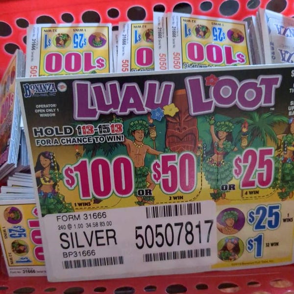 Stuffed Turkey - Jar Ticket - Pull Tab Ticket - Ticket for Amusement ...