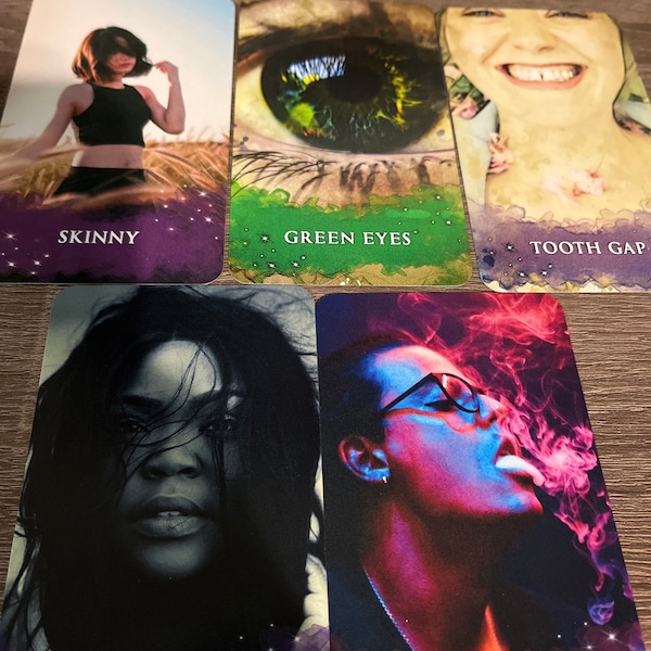 Who is It Oracle Deck: Physical Features Cards for Tarot Readings ...