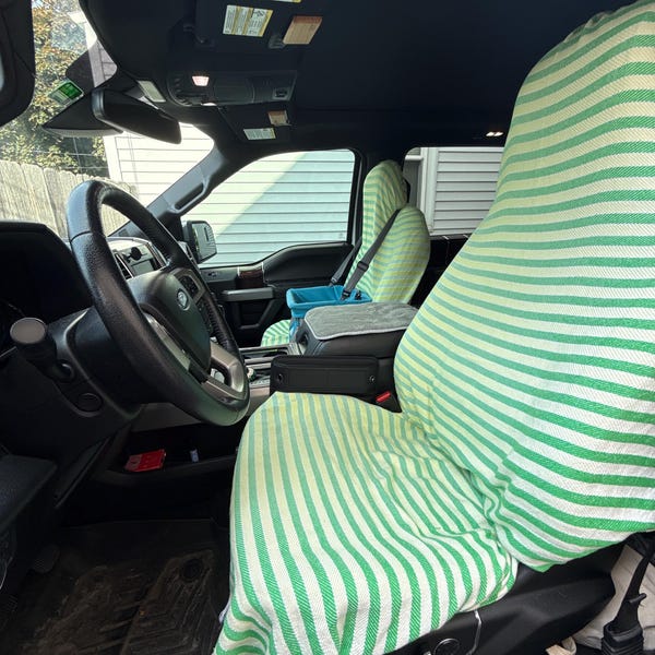 Car Seat Cover-protective Towel for the Car-all Natural Fabrics-turkish ...
