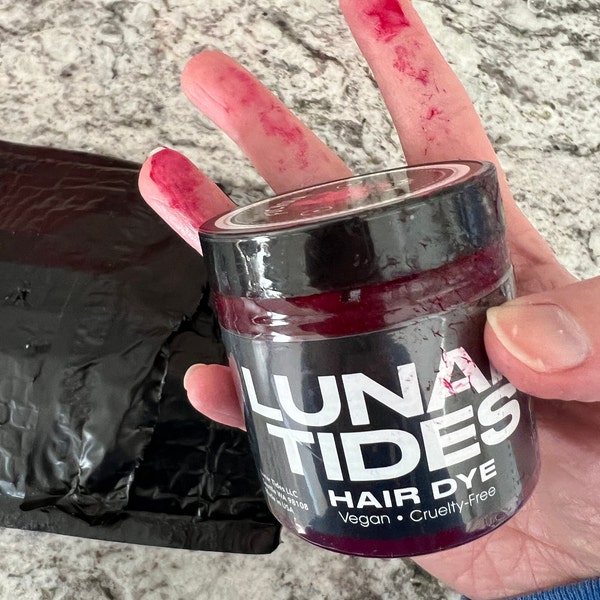 Dark Fuchsia Pink Hair Dye - Etsy