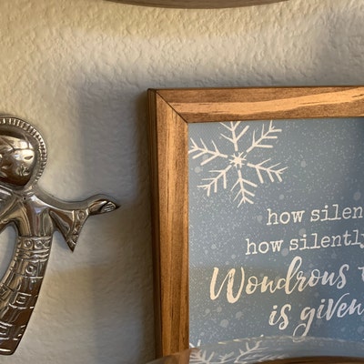 Joy Word Art Print Joy Cursive Script Wall Print Christmas - Etsy