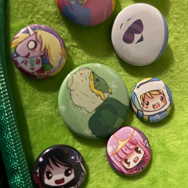 Sonic and Friends Cute Homemade 1.5" (37mm) Badges and Buttons (tails ...