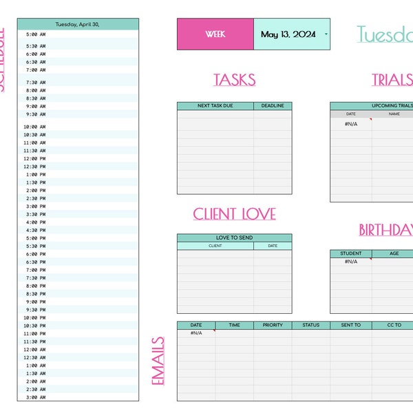 Google Sheets Tax Deduction Tracker Spreadsheet, Small Business Tax ...