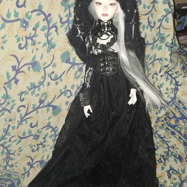 BJD Customize 1/4 1/3 65cm Gothic Dress Set Preorder - Etsy