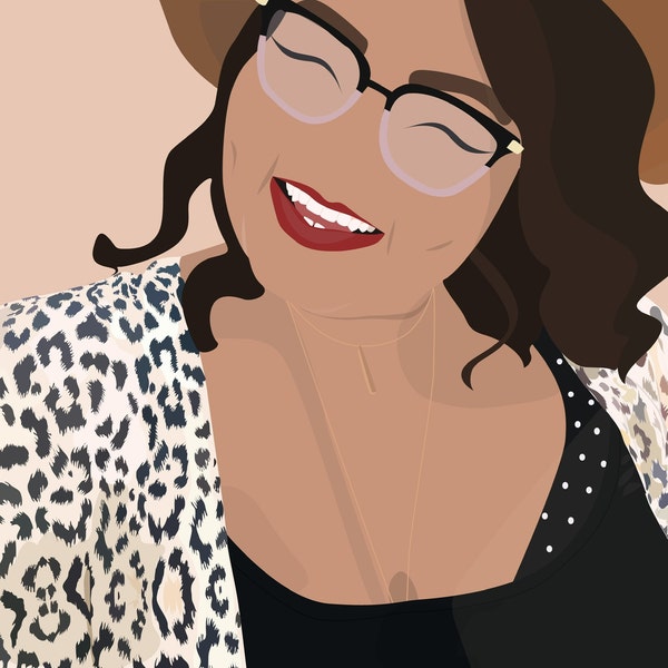 Custom Illustration Group Portrait - Etsy