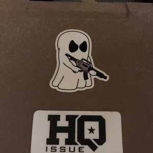 Ghost Gun Sticker - Etsy