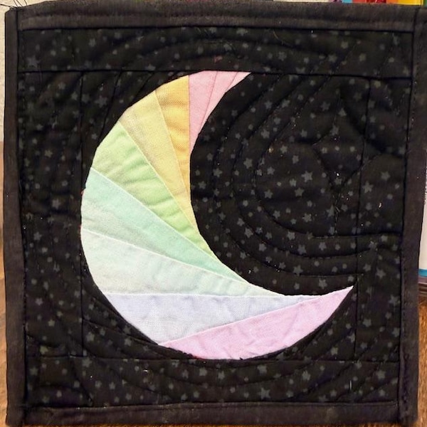 Moon in 5 Sizes, 5" 6" 7" 8" 10" Crescent Moon. Easy Single Unit FPP ...