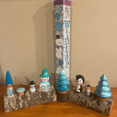 TREES Just the Trees, wooden Trees Only, Tree Decoration, Evergreen ...