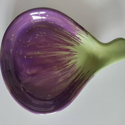 Fig Spoon Rest, Handmade Ceramic Kitchenware, Fruit Kitchen Decor, Gift ...