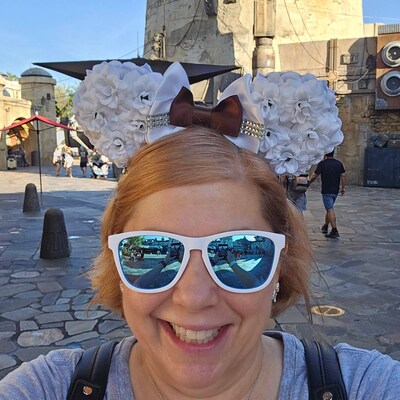 Inspired Goofy Rose Mouse Ears - Etsy