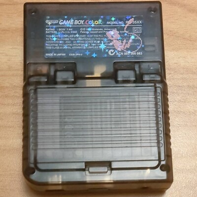 Holographic Pokémon Back Label for Gameboy Color Custom Pokémon ...