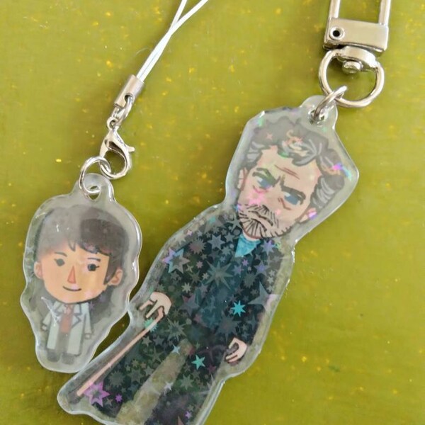 3 Inch House MD Greg House James Wilson Holographic Acrylic Charm ...