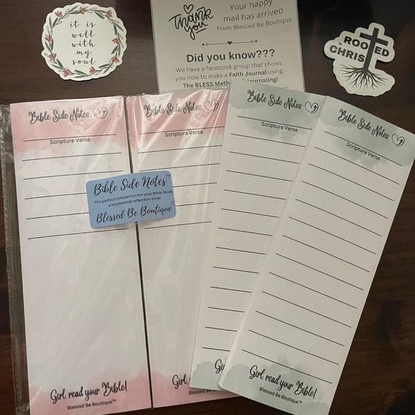 Bible Side Notes | Bible Post-it® Notes | Bible Journaling Tool | Bible ...
