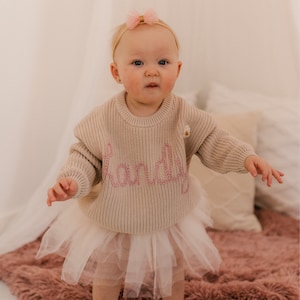 Custom Oversized Sprinkles Baby First Birthday Sweater - Etsy