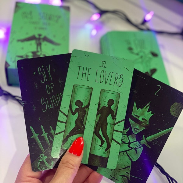 My Strange Tarot Card Deck, Unusual Oddities Indie Occult Divination ...