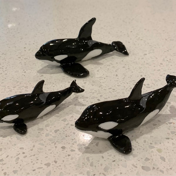 Orca Figurines - Etsy