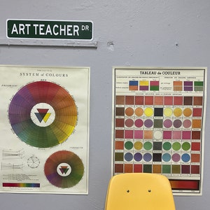 Art Teacher, Art Teacher Gift, Art Teacher Sign, Art Teacher Decor ...