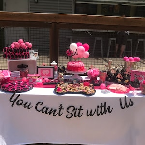 Set of 12 so Fetch Mean Girls Treat Toppers Bachelorette | Etsy
