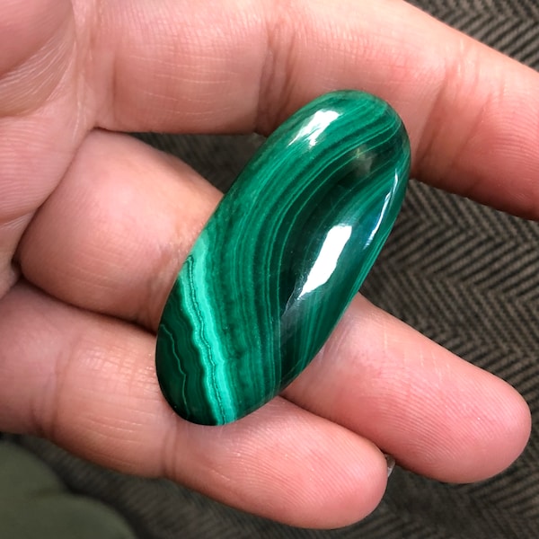 Wholesale Lot of Malachite, High Polish Cabochon Loose Gemstone for ...