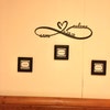 Personalized Metal Infinity Sign, Infinity Name Sign , Custom Metal ...