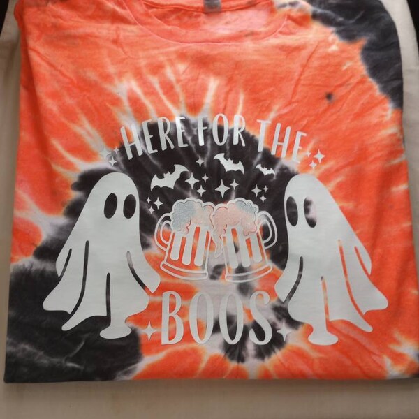 Here for the Boos SVG, Funny Ghost Svg, Halloween Drinking Png, Cute ...