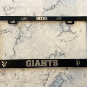 Custom License Plate Frame Laser Engraved on High Quality Stainless ...
