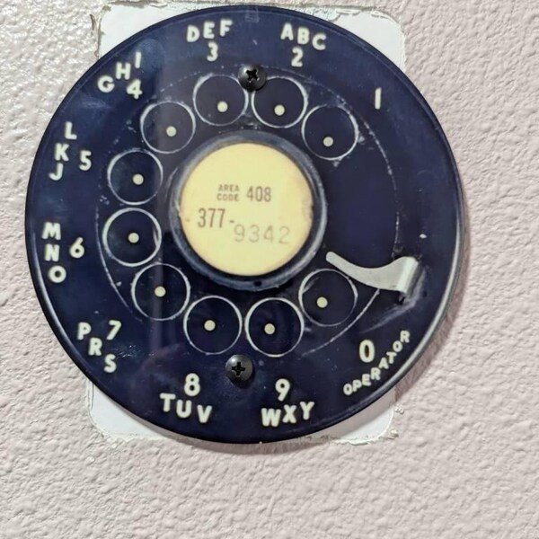Vintage Retro Rotary Bell System Telephone Dial Precision Laser Cut ...