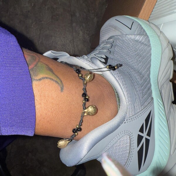 Puca Shell Necklace. Square Puca Shells Beads Strung on Wire. Silver ...