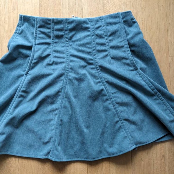 Mini Skirt Sewing Pattern | Cute Flound Nesga Skirt Pattern | Easy ...