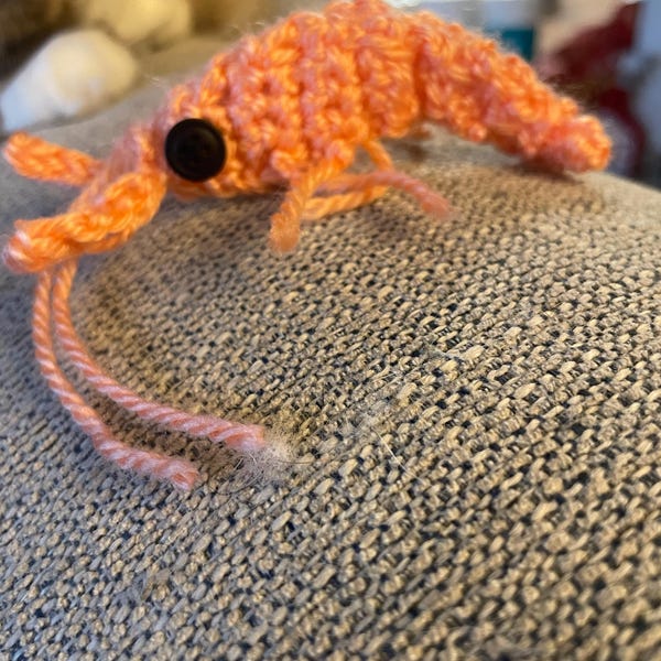 PDF Crochet Pattern - Shrimp or Prawn Amigurumi - Etsy